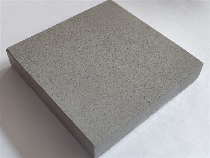 China Pure Light Gray Quartz Stone Slab Suppliers, Manufacturers ...